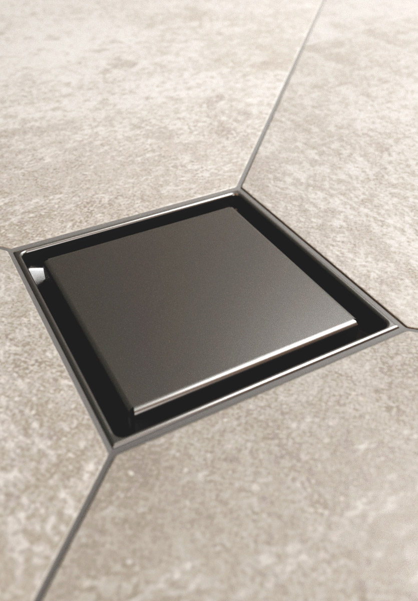 Point Drain Shower Pan | Gruen Systems US